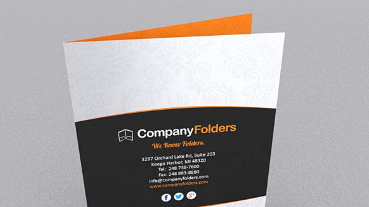 9 Stylish Folder - Brochure Folds for Print Designers - YouTube