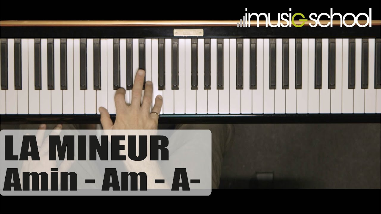 🎹 "LA MINEUR ET SES RENVERSEMENTS" Les principales positions d'accords ...
