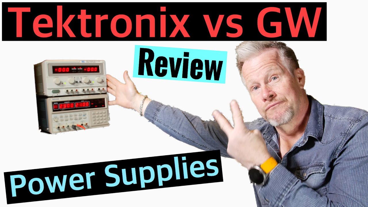 Tektronix vs GW Power supply review - YouTube