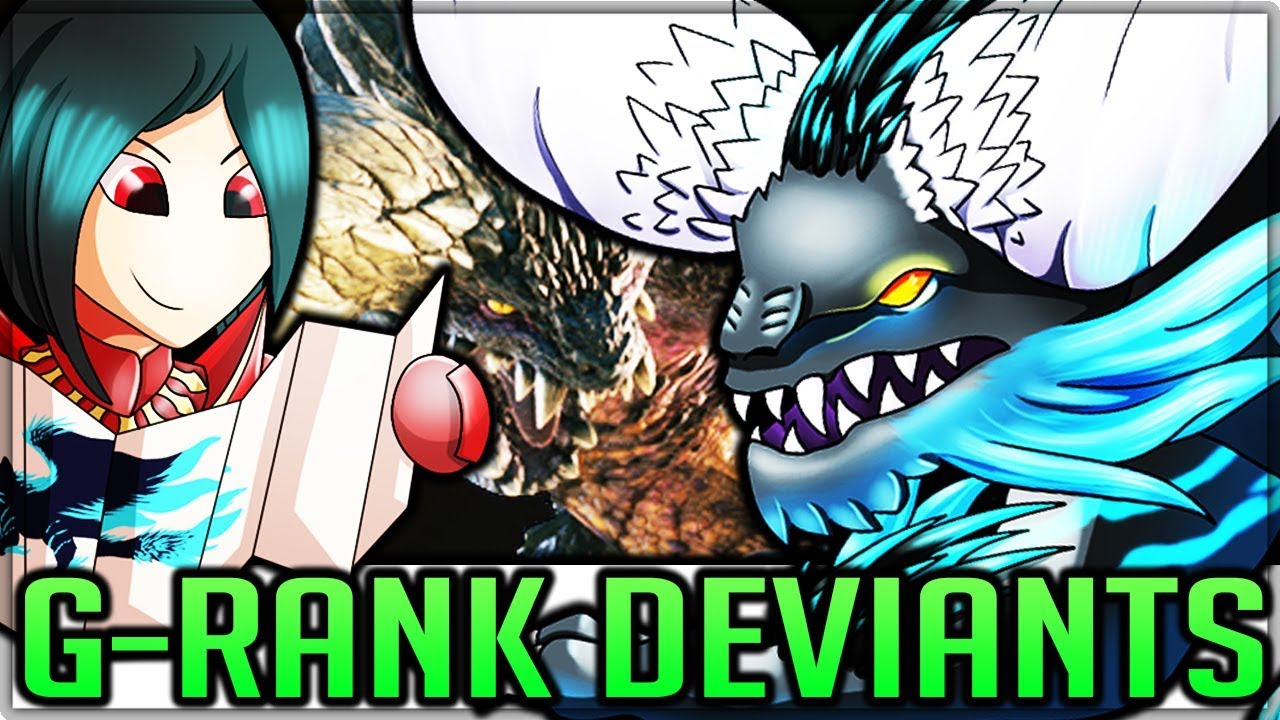 Best New Deviant Monsters for a G-Rank Expansion - Monster Hunter World ...