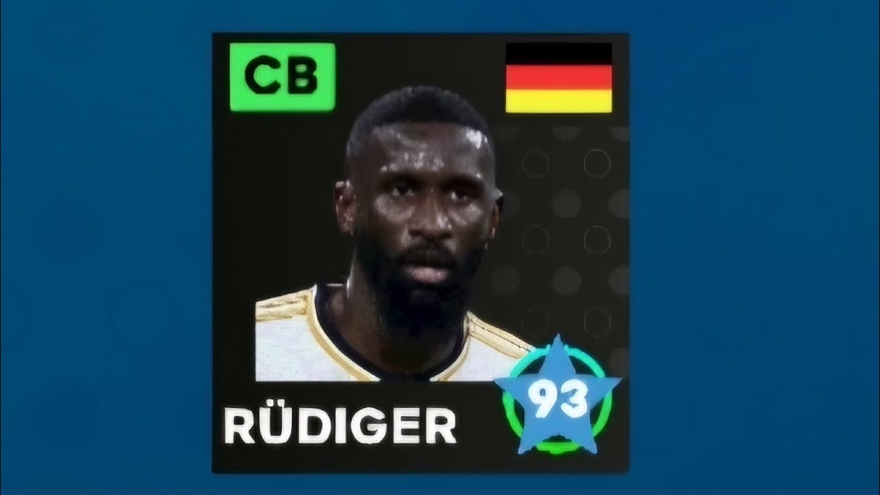 DLS 24 RÜDIGER max card - YouTube