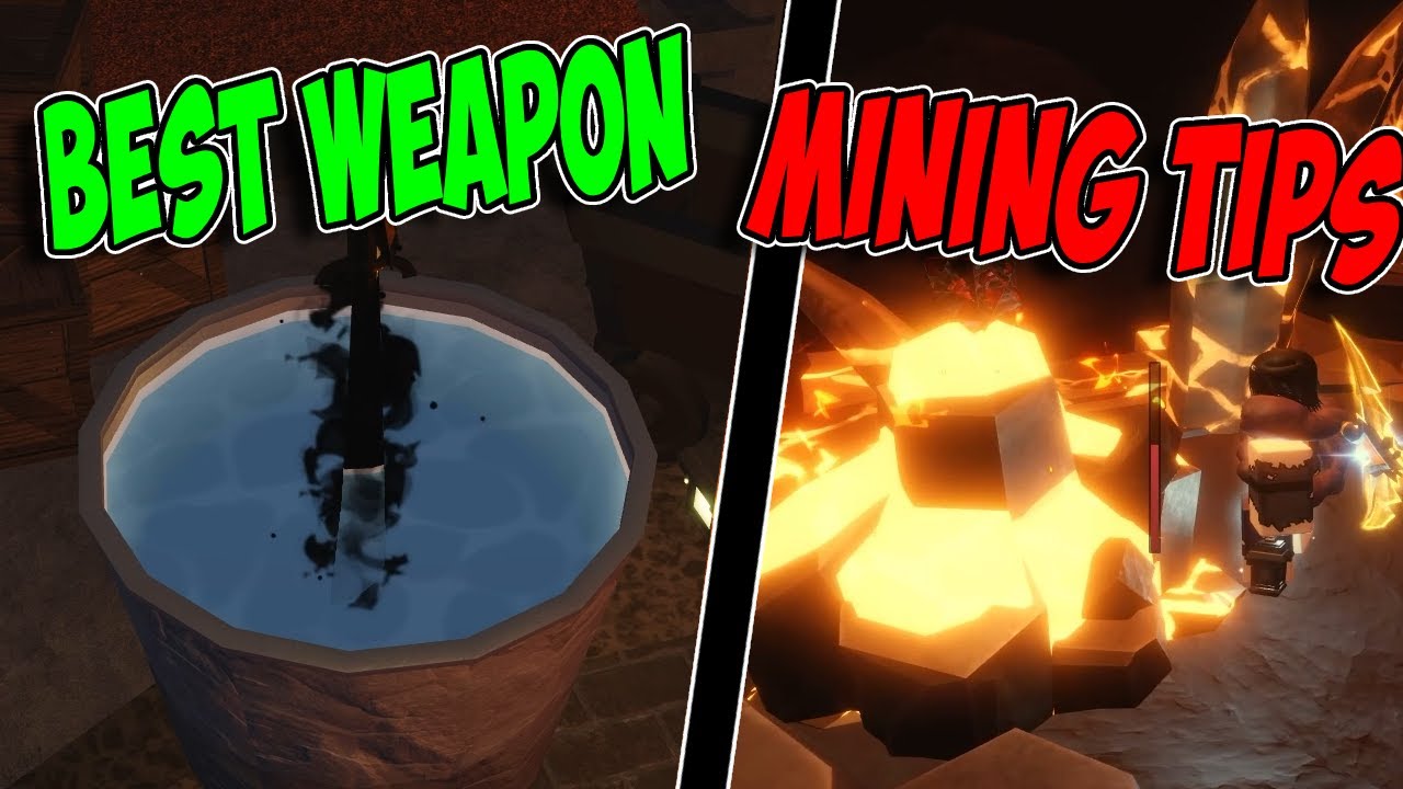 BEST RECIPE Armor & Weapon + Mining Tips! The Forge - YouTube