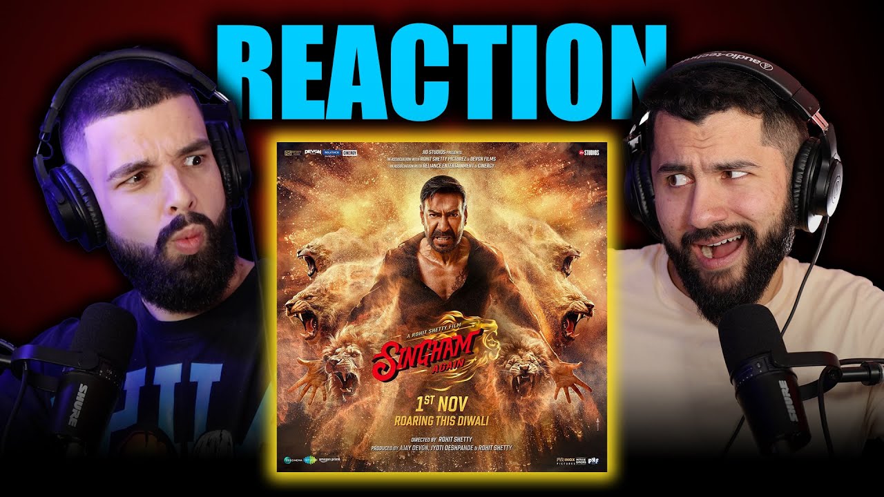 SINGHAM AGAIN (2024) REACTION! - YouTube