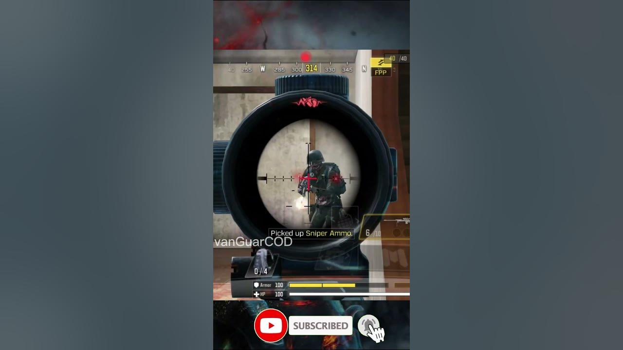 fast scope shot #shorts #codm #codmobile #callofdutymobile #sniper #shots - YouTube
