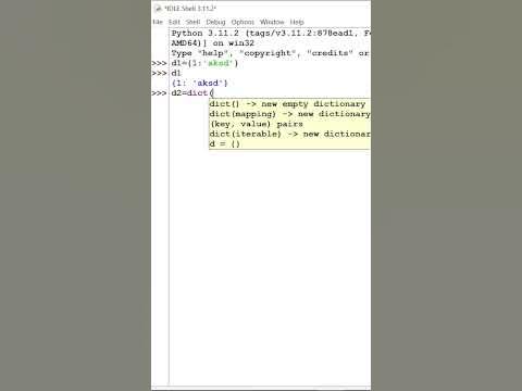how to create dictionary itrable in python | #shorts #youtubeshorts #python #ankitkumar #aksd ...
