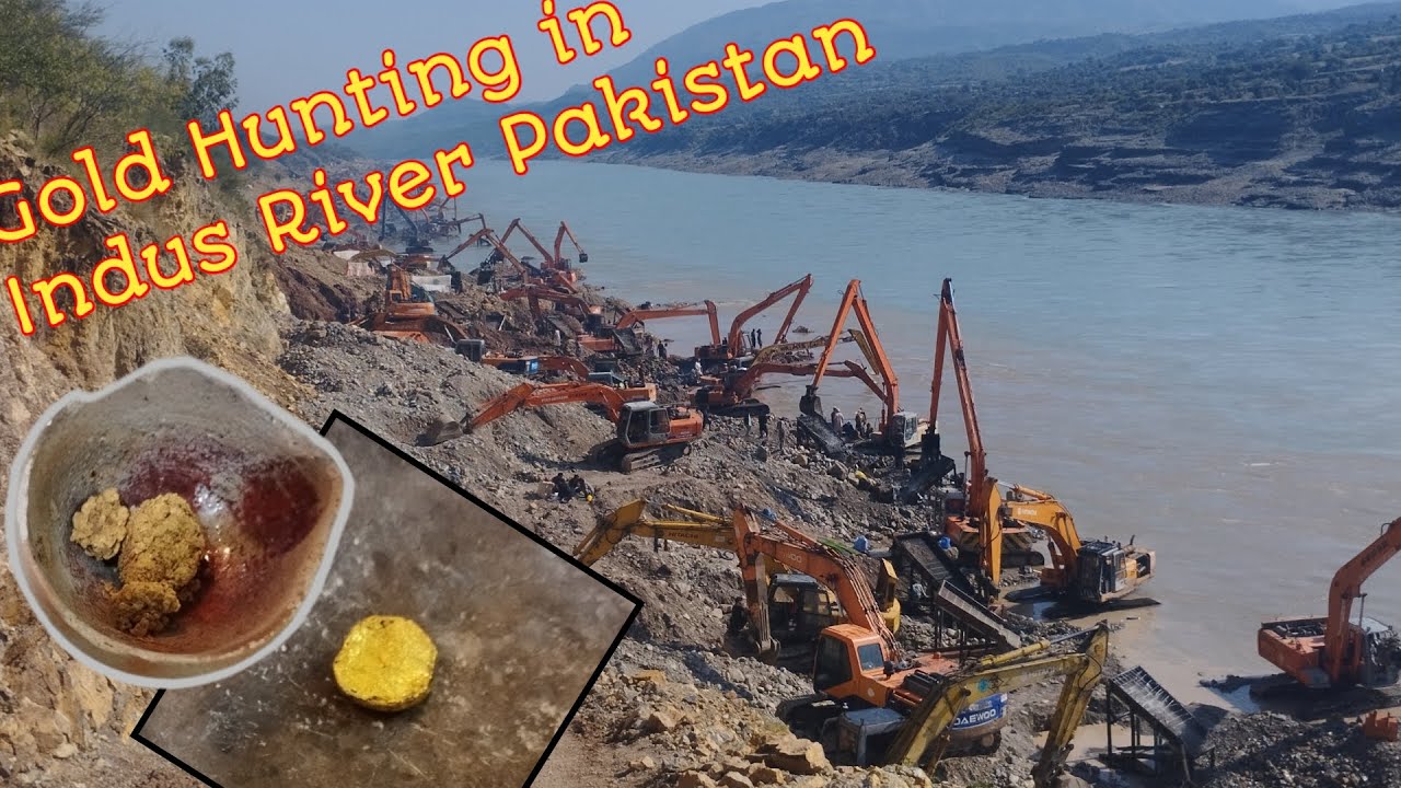Gold hunting in indus River Pakistan | finding gold | how to find gold ...