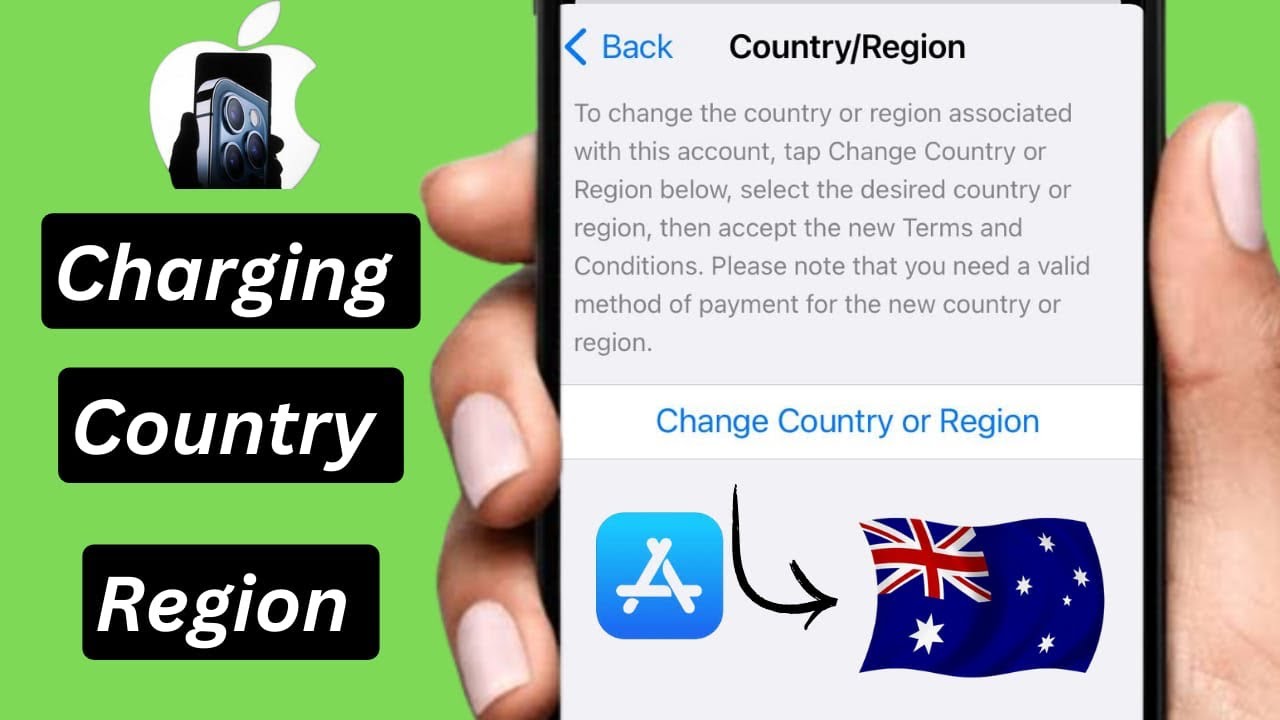 How To Change Australia Country in iPhone / iPhone Region Change ...
