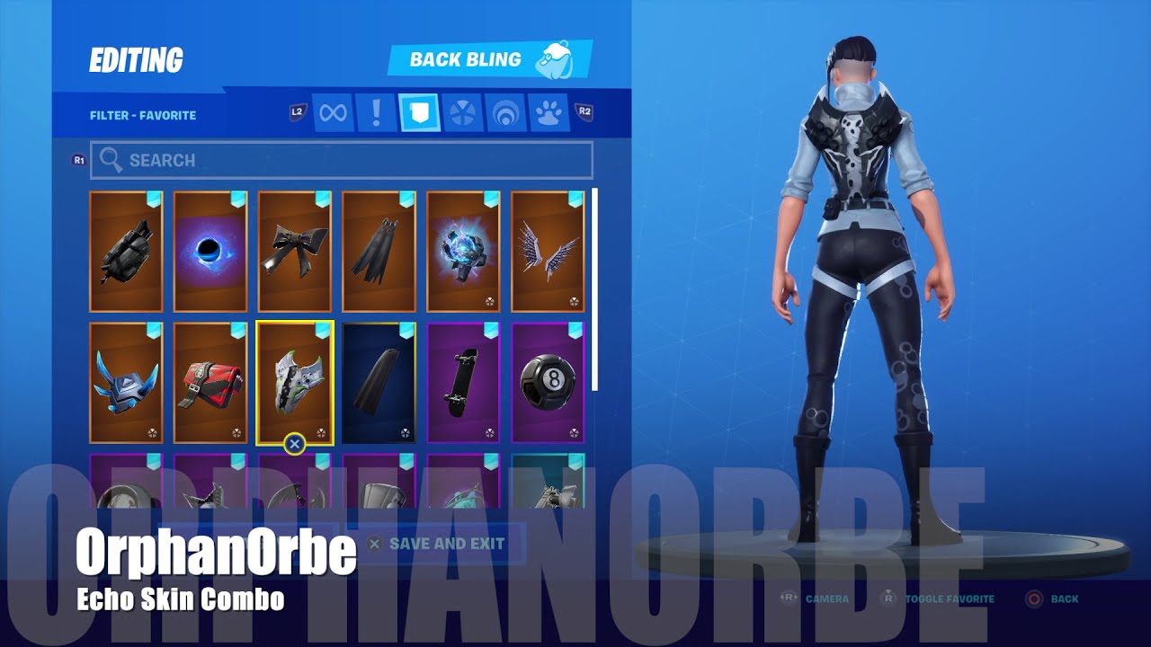 Best Combos For Echo Skin - Fortnite - YouTube