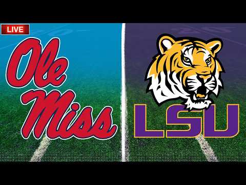 Ole Miss Rebels vs. LSU Tigers | LIVE Stream Reaction | SEC Football Week 3