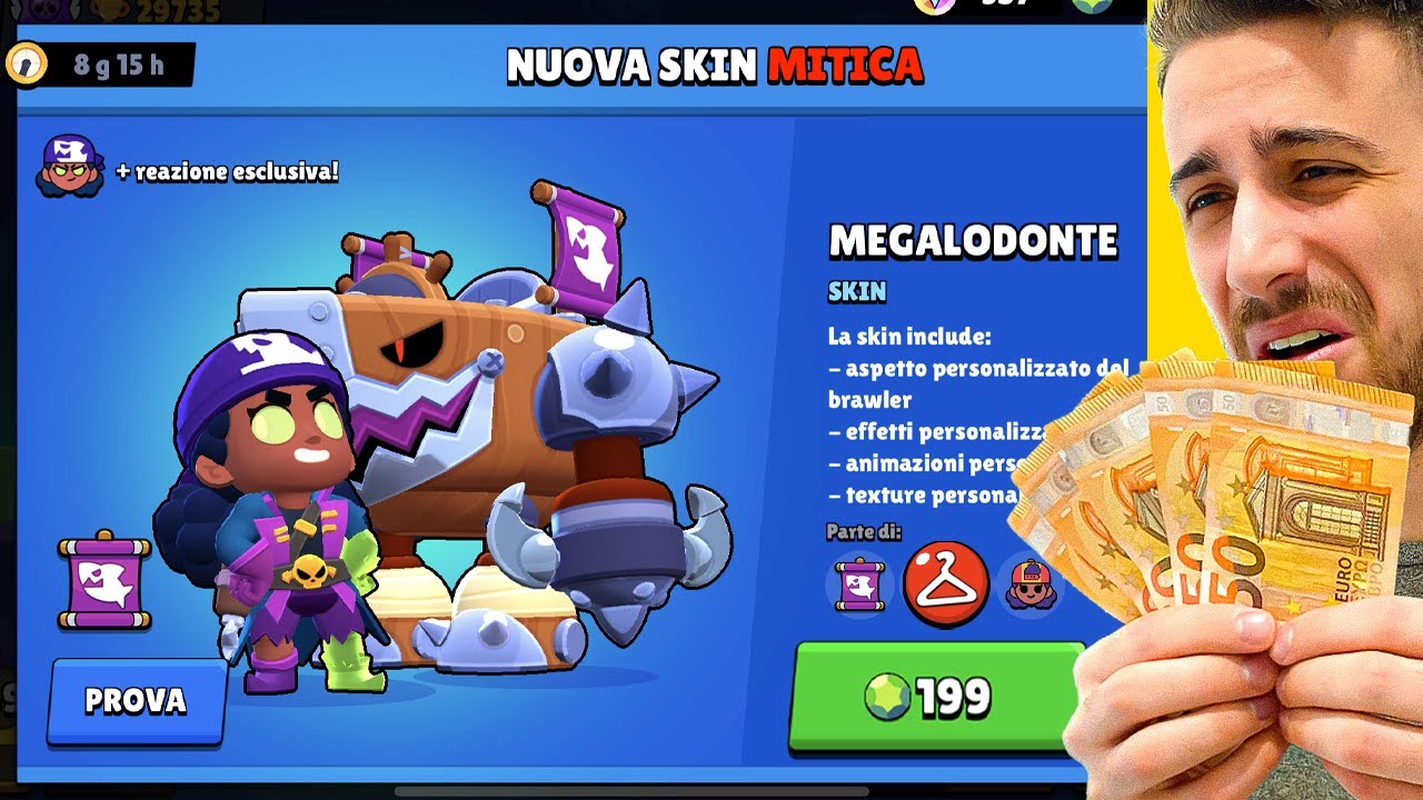 Shoppo la NUOVA Skin MITICA di MEG! *BELLISSIMA* Brawl Stars ITA! - YouTube