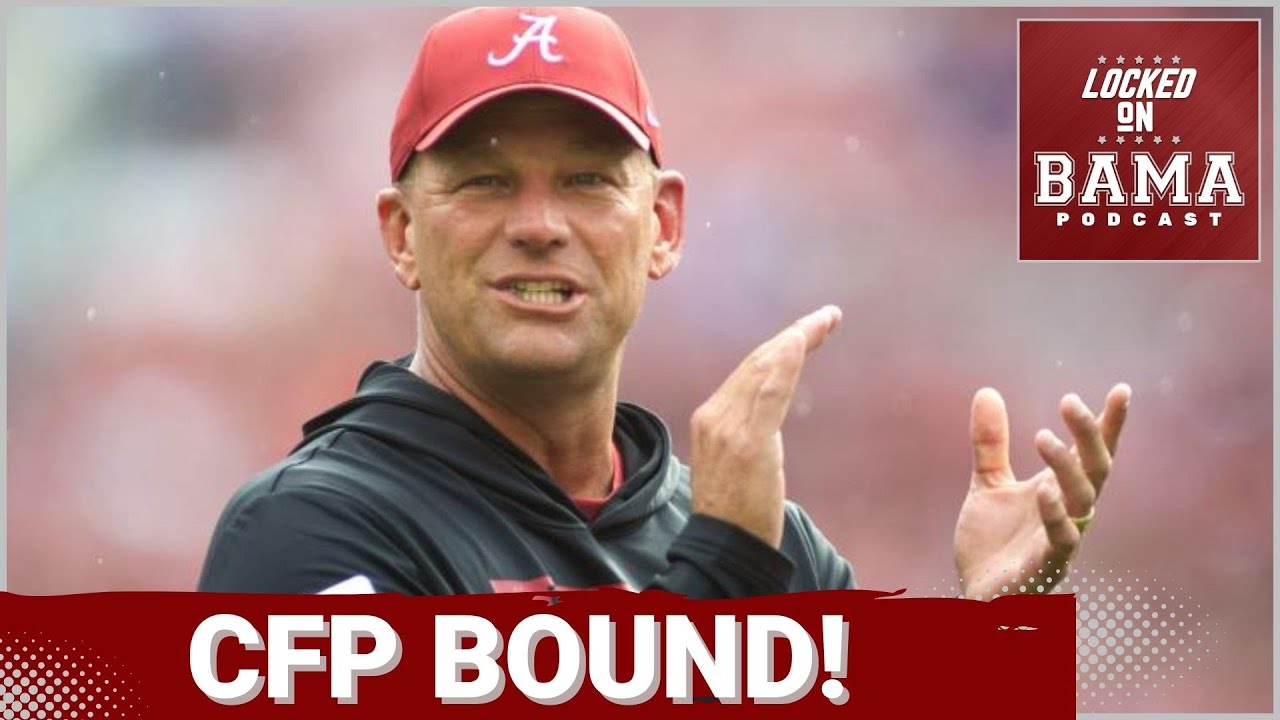 Alabama Crimson Tide MAKE CFP After Auburn Win - SEC SQUAD - YouTube