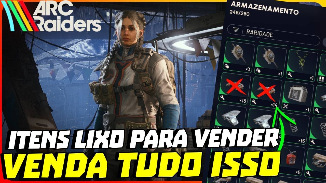 Não guarde LIXO! Essas coisas são para vender! Guia e Dicas de Loot no ARC RAIDERS - YouTube