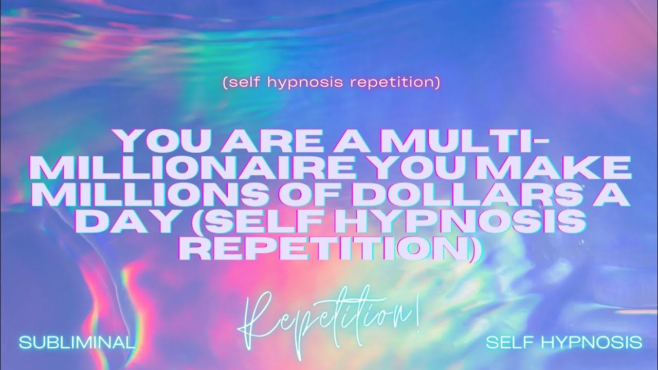 You Are a Multi-Millionaire! 💸 Rapid Mind Reprogramming for Instant ...