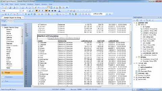 Advanced Crystal Reports 2011 - YouTube