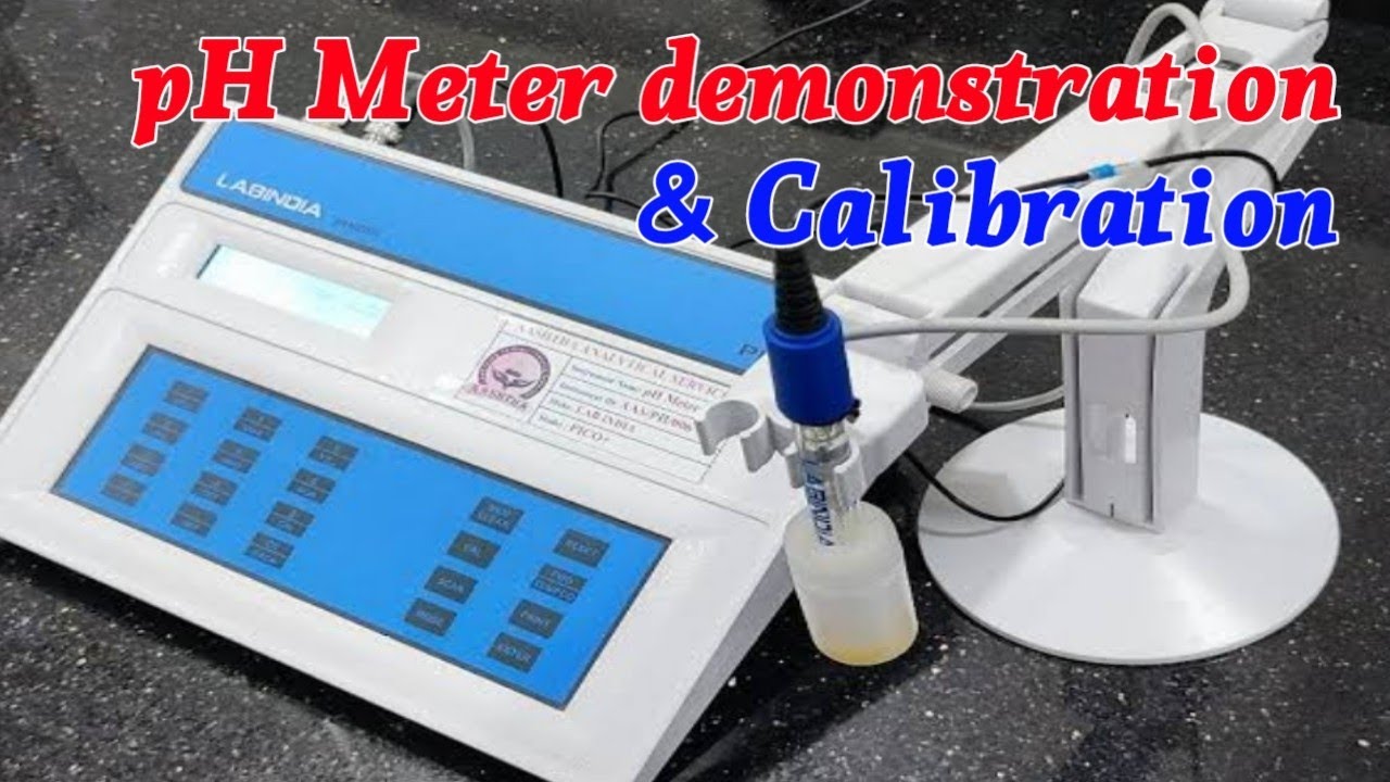 pH meter- demonstration || calibration ||sample analysis || pH meter ...