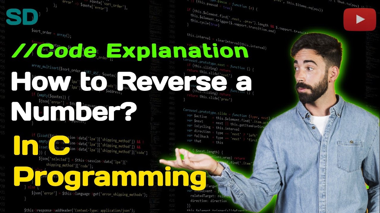 How To Reverse A Given Number In C Programming Language YouTube How To Reverse A Given Number In C Programming Language YouTube