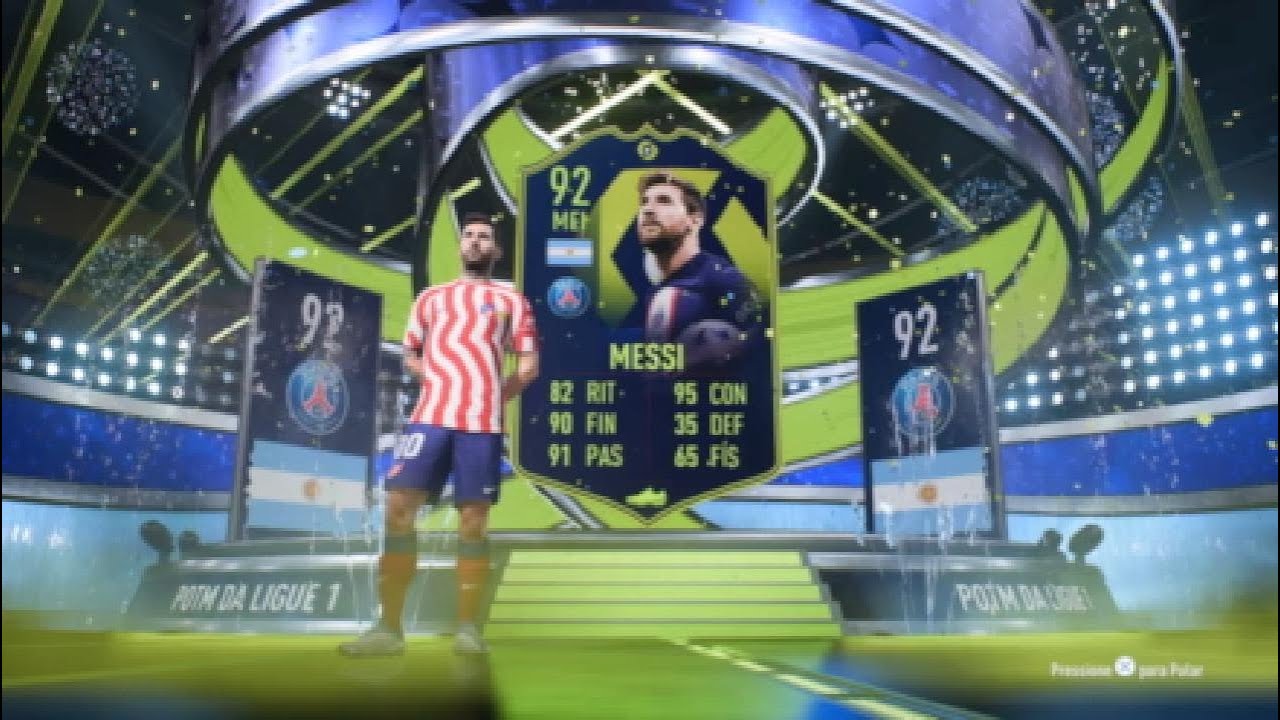 Chegou Messi POTM 92 FIFA 23 - YouTube
