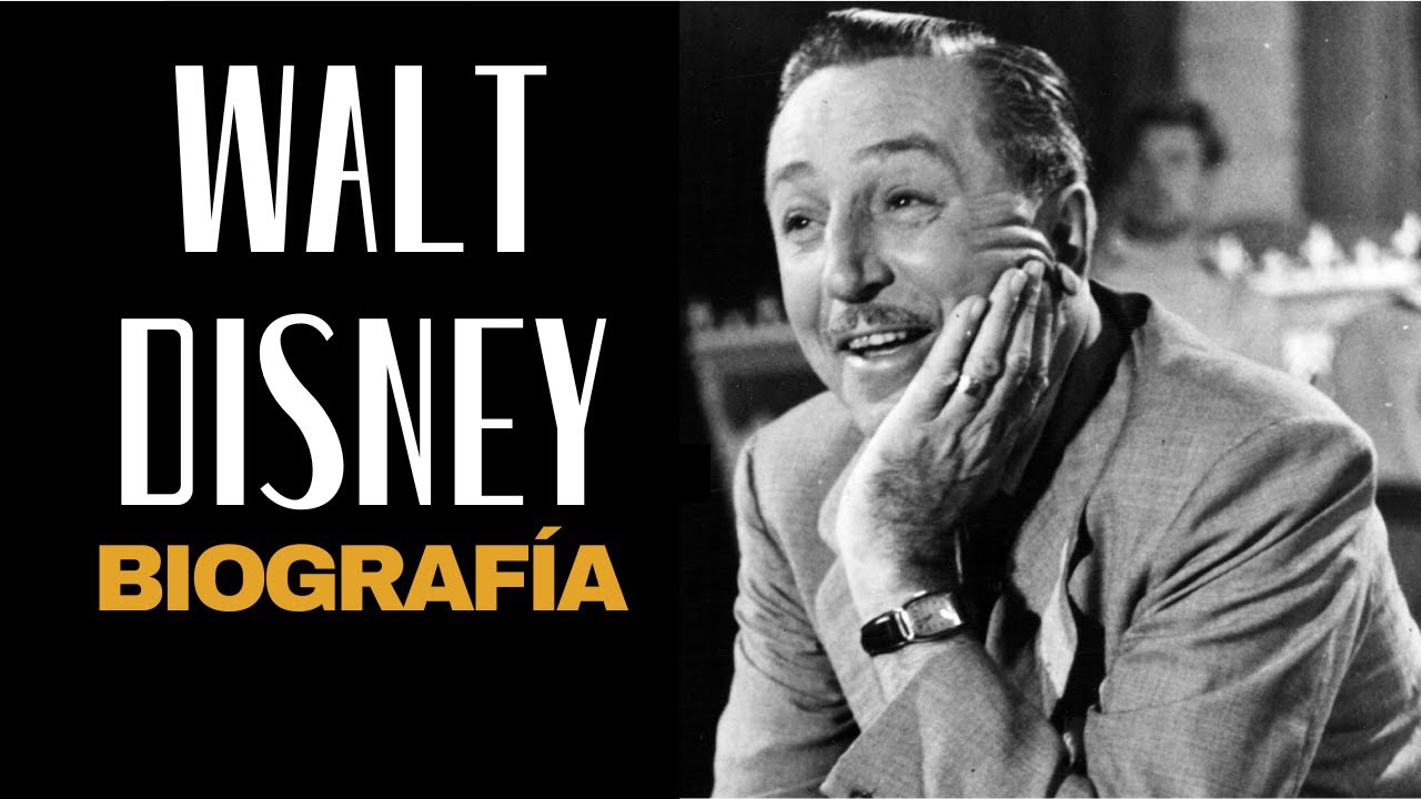 📽️ La verdadera historia de WALT DISNEY en español. Toda su biografía ...