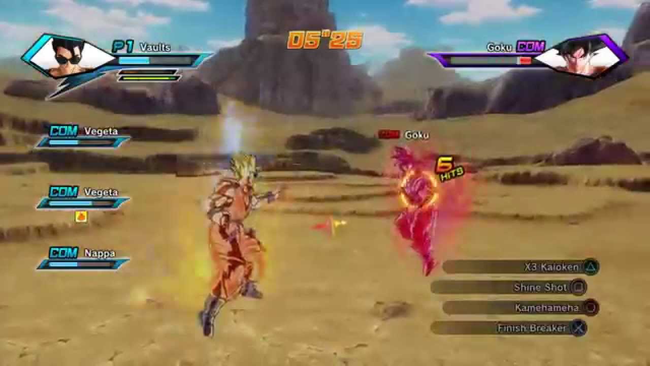 All of a sudden super saiyan?DBX PS4 GAMEPLAY - YouTube