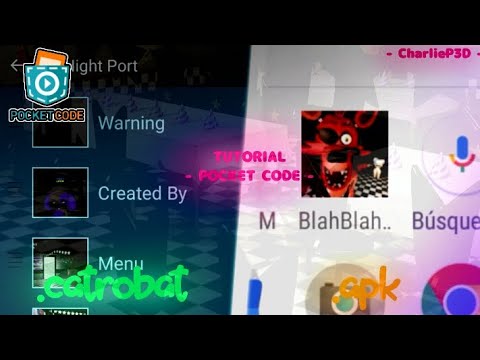 Catrobat to Apk Tutorial [PocketCode/Downloads] - YouTube
