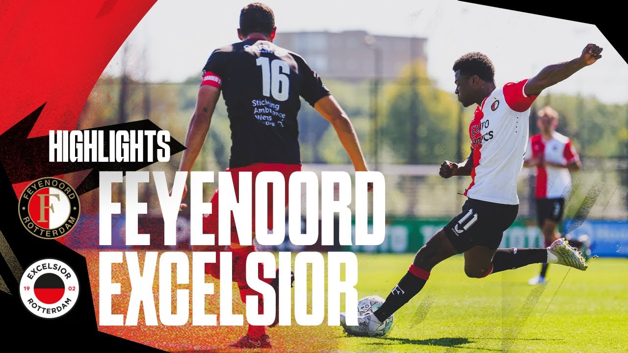 Friendly derby draw ⚖ | Highlights Feyenoord - Excelsior | Friendly ...