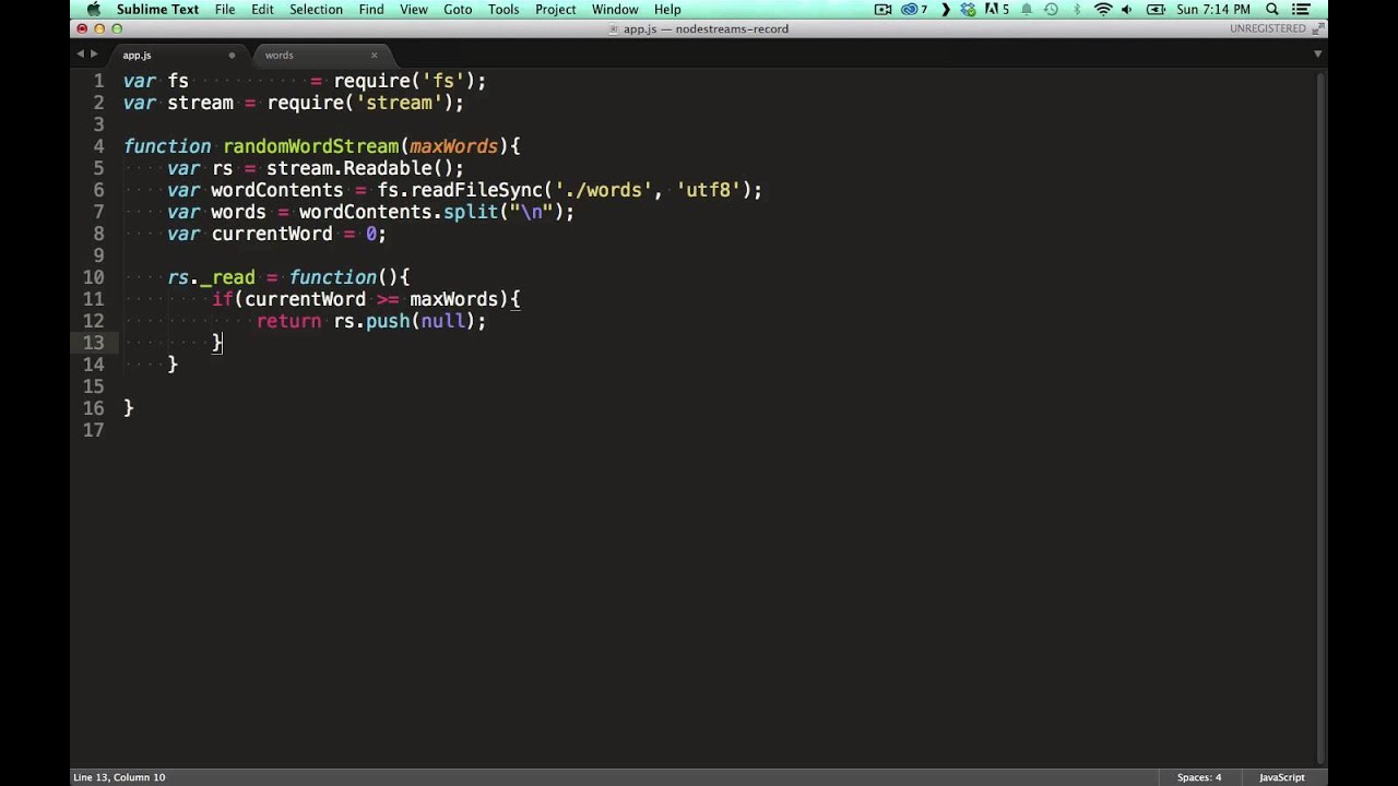 Node Streams Youtube