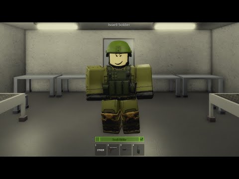 Roblox Israeli Soldier (IDF) (Avatar Build) - YouTube