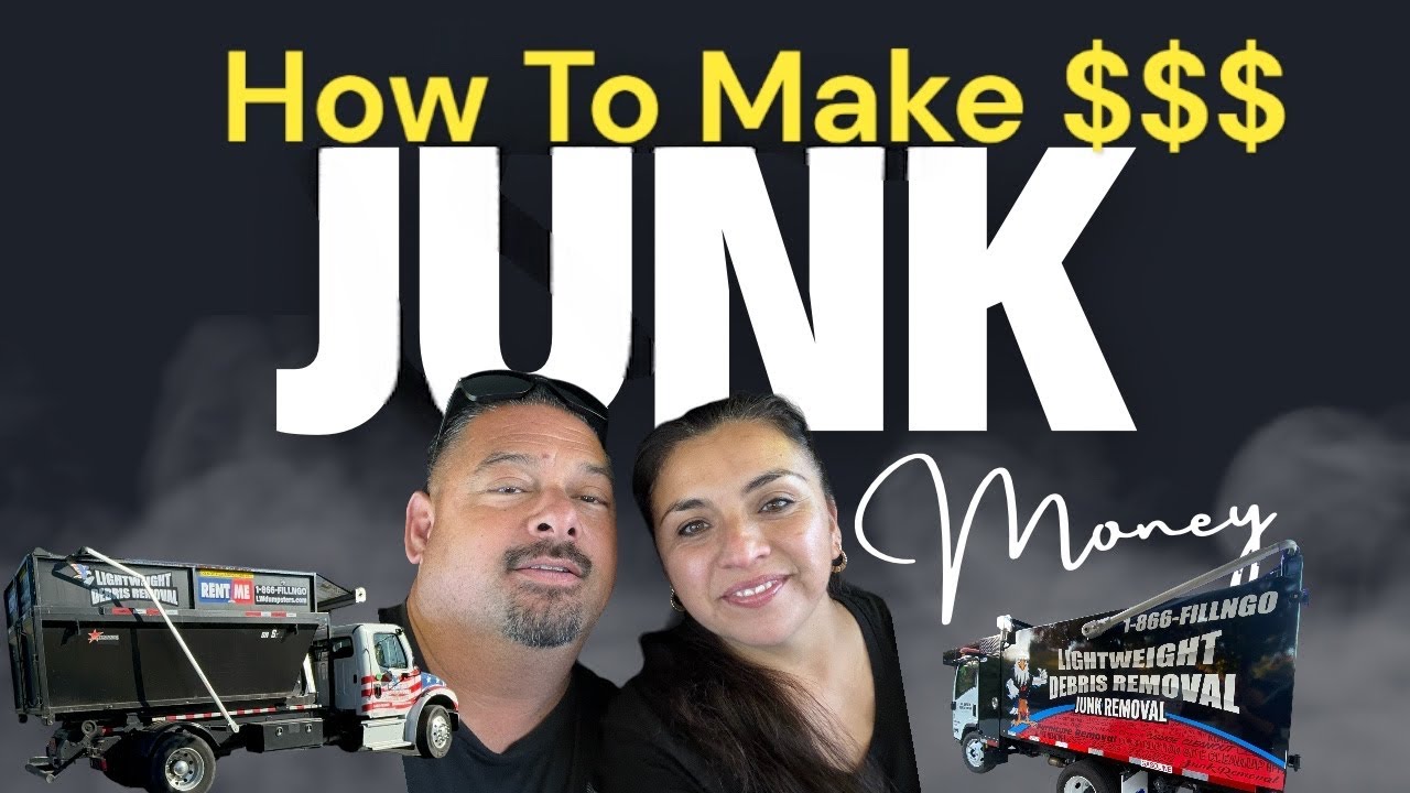 How To Make More Money In Junk Removal Follow Us! - YouTube