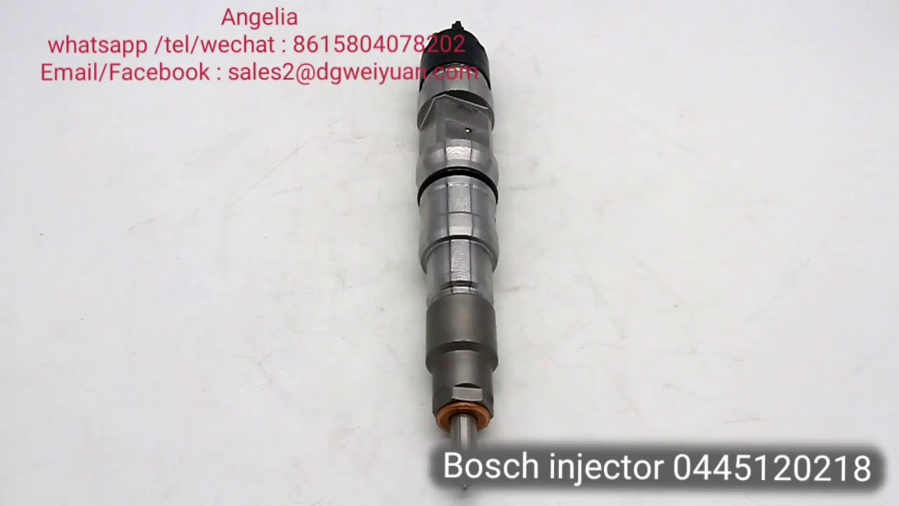 Bosch injector 0445120218 - YouTube