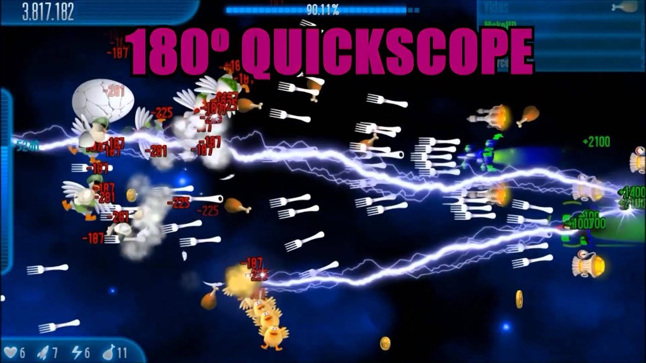 MLG CHICKEN INVADERS 5 - YouTube