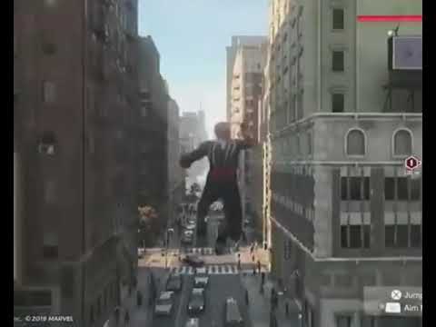 Spider-Man Ps4 Early Development Gameplay