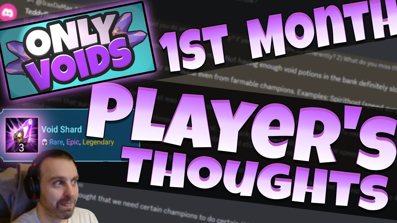 Top 10 Clan Player's "Only Voids" Experience | Only Voids: episode 6 - YouTube