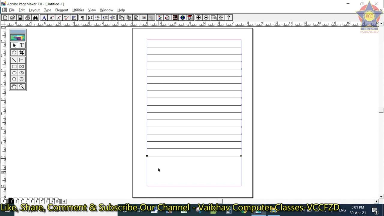 #VCCFZD PASTE MULTIPLE IN PAGEMAKER - YouTube