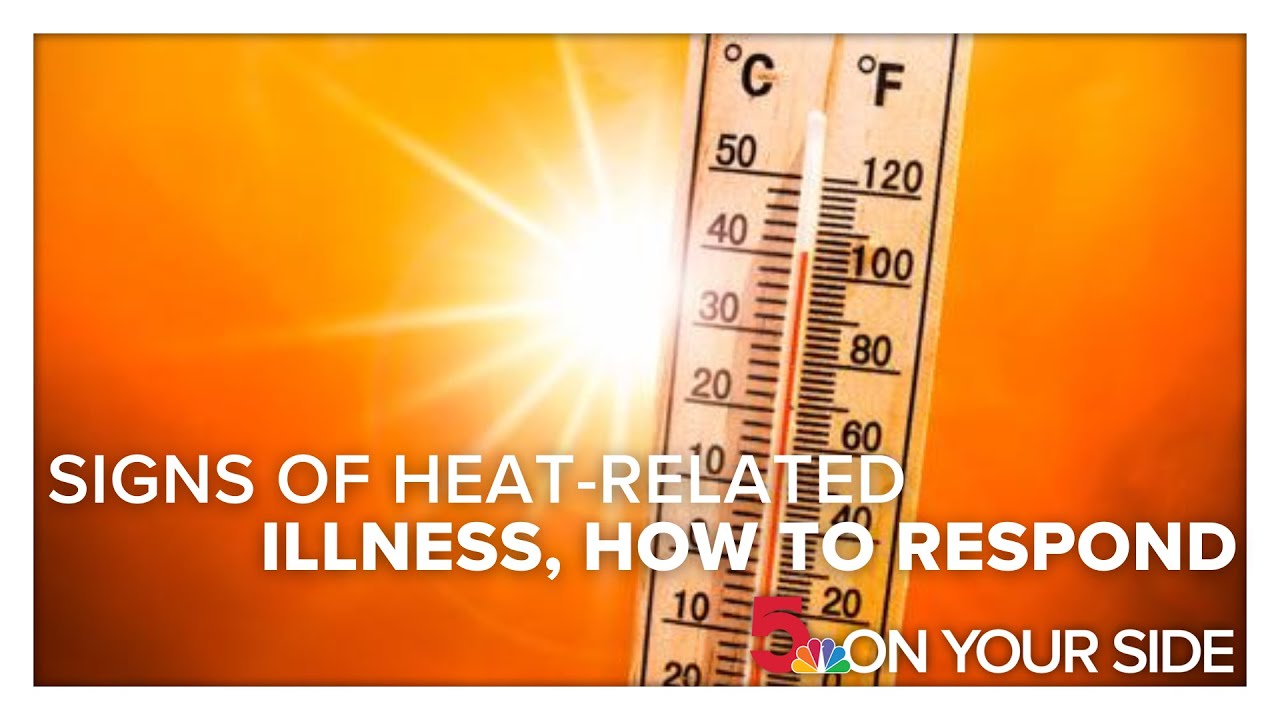 Signs of heat-related illness, how to respond - YouTube