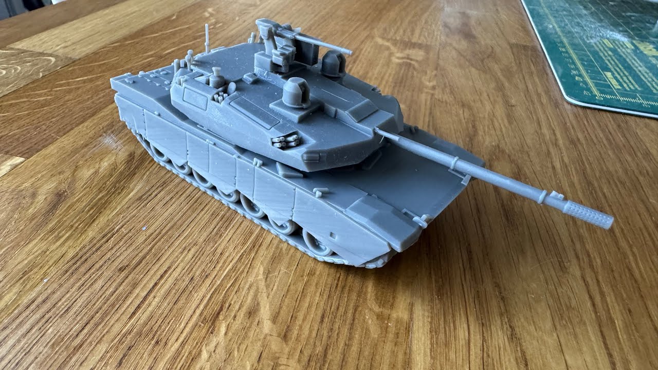 1/72 3D Printed Abrams X Technology Concept Demostrator! Great Tank Off ...