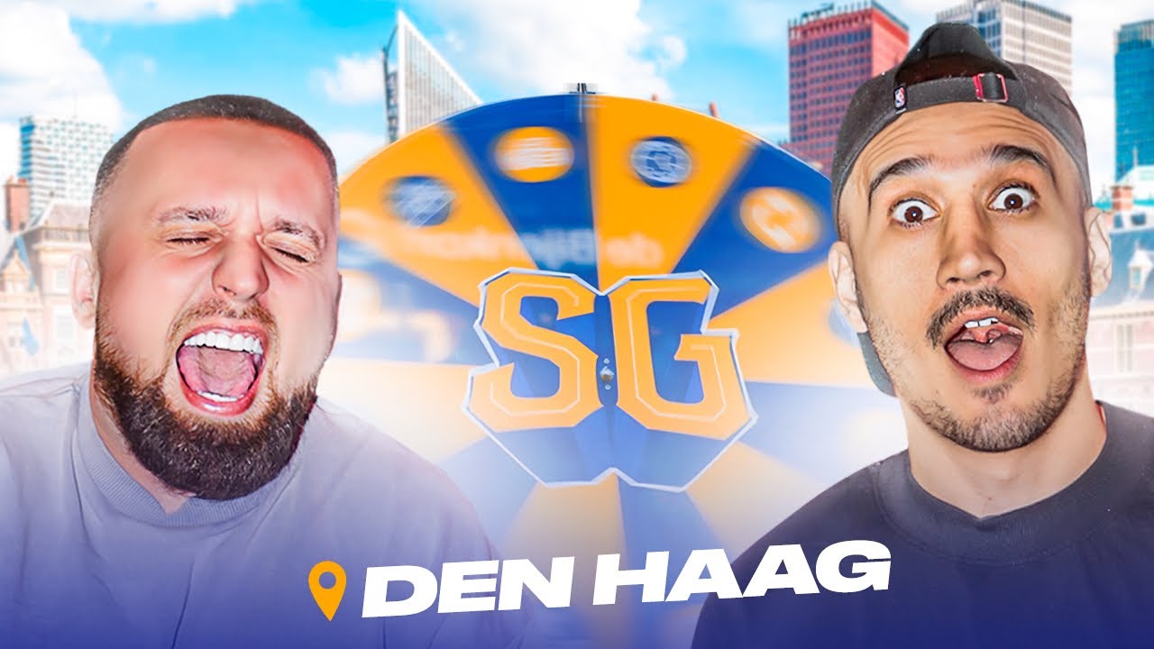 “Draai aan het rad en win €…. 😂" | Den Haag Editie - YouTube