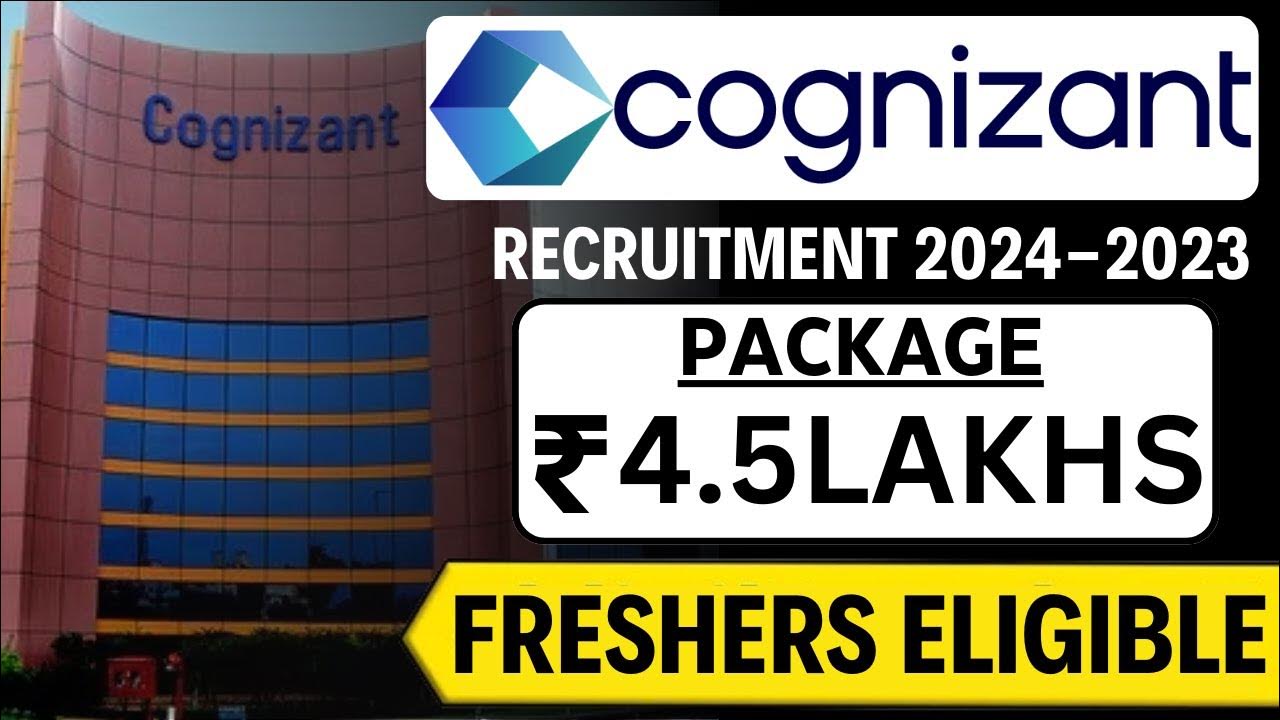Cognizant Recruitment 2024 | Cognizant OFF Campus Drive For 2024 , 2023 ...