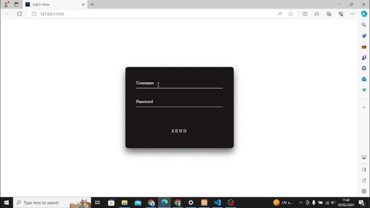 Buat Tampilan Login Sederhana Menggunakan Html & Css - YouTube