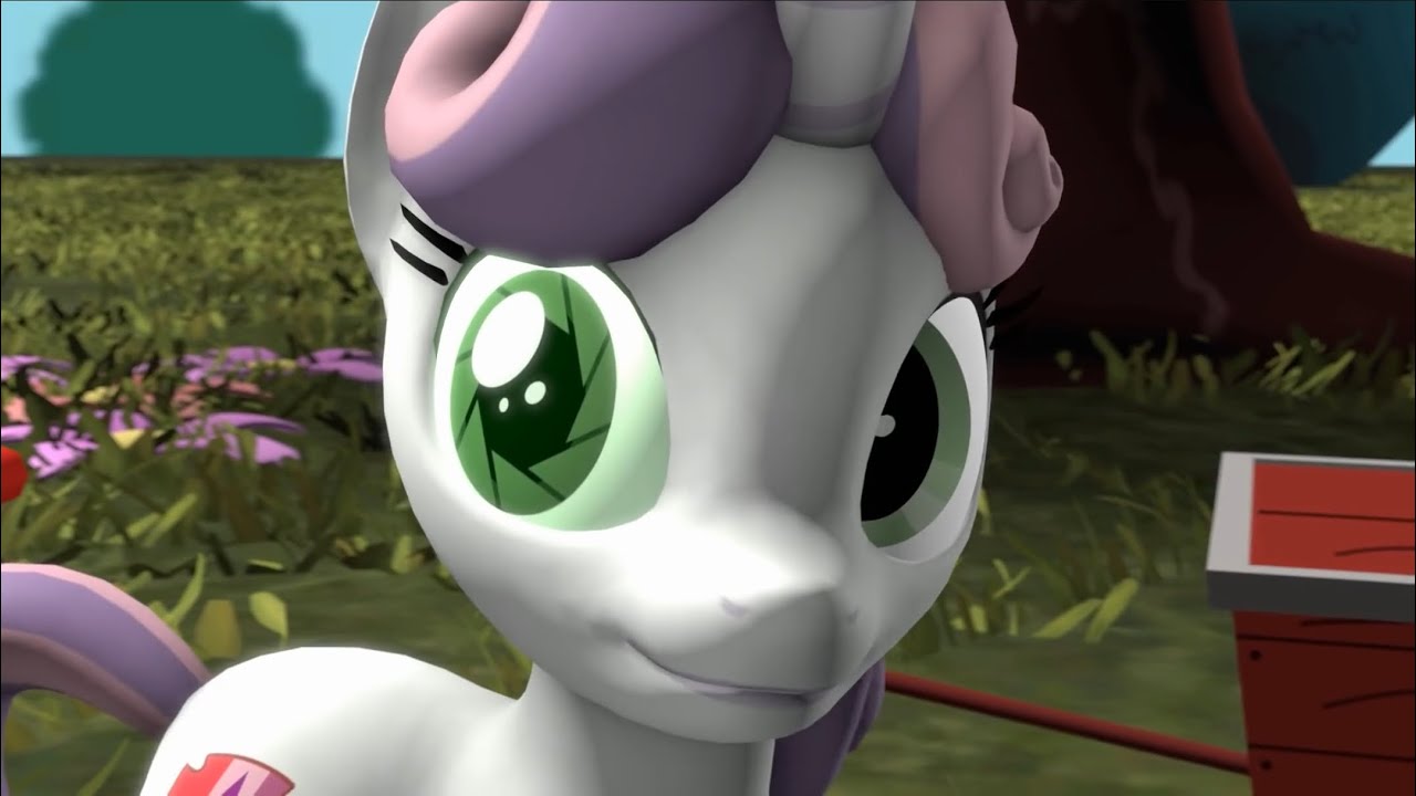 My Little Pony Sweetie Belle turns into a Robot (Destabilize PMV SFM ...