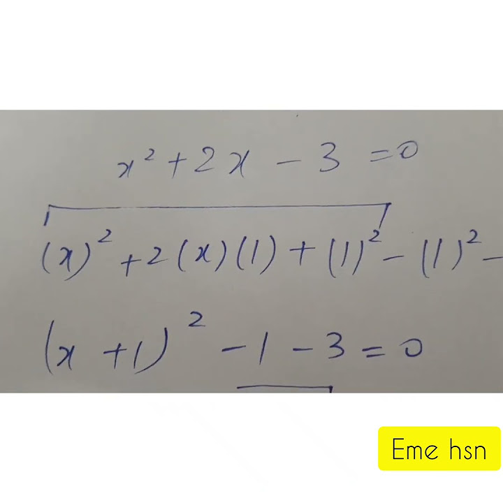 Factorization By Completing Square Method - YouTube
