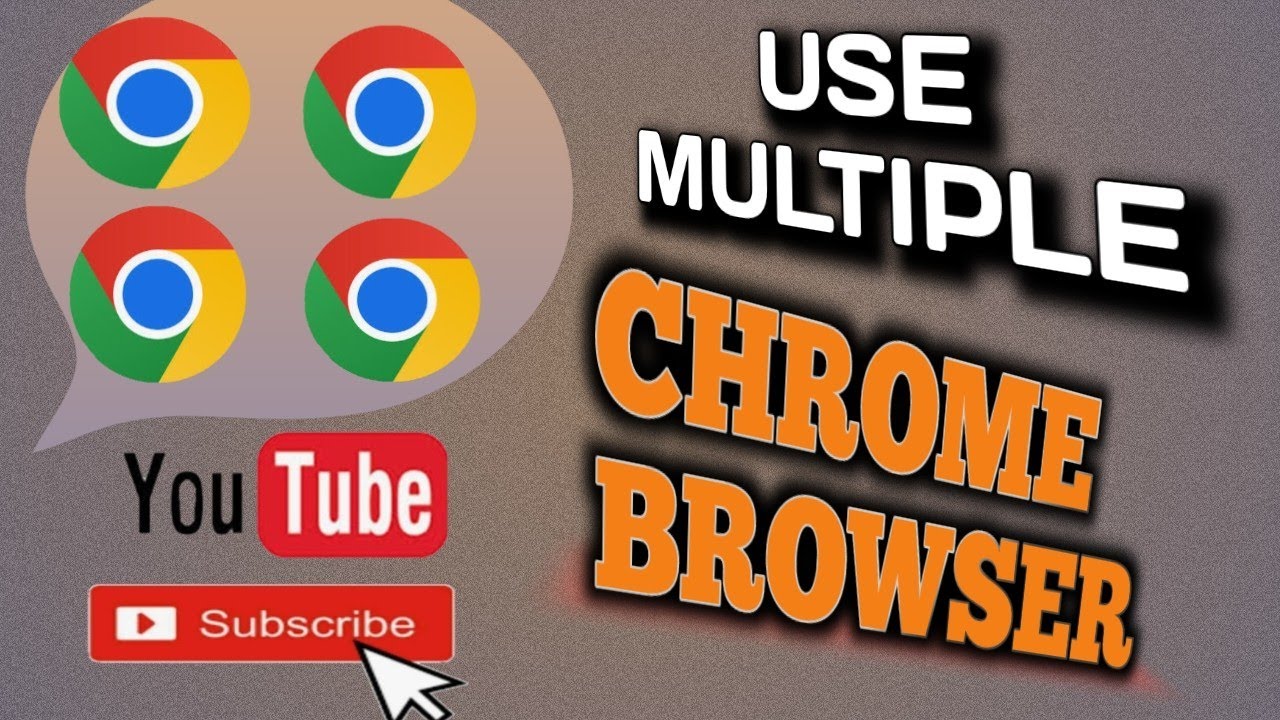 how to Use Multiple Chrome browser #howtousemultiplechromebrowser - YouTube