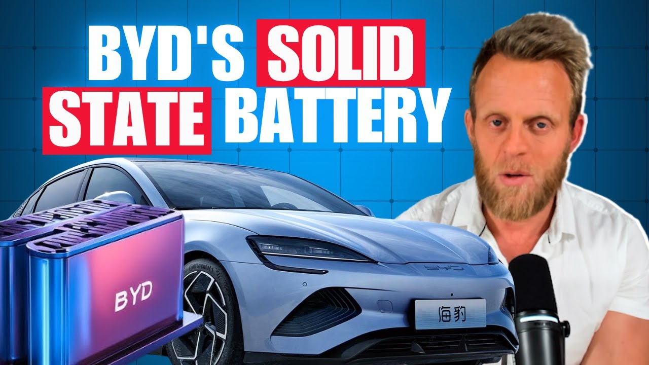BYD's SOLID STATE battery REVEALED - 900 mile RANGE! - YouTube