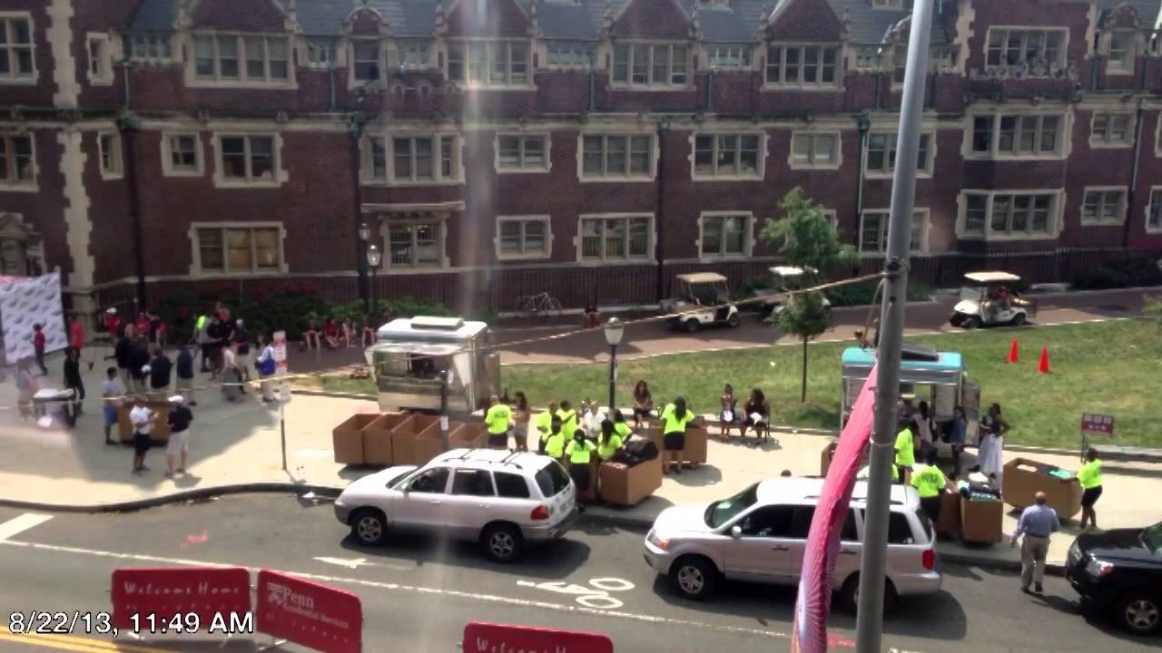 UPenn Quad Move In 2013 - YouTube