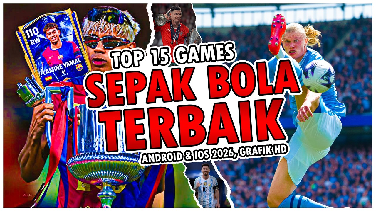 Top 15 Game Sepak Bola Android & iOS Terbaik 2026, Game Sepak Bola ...
