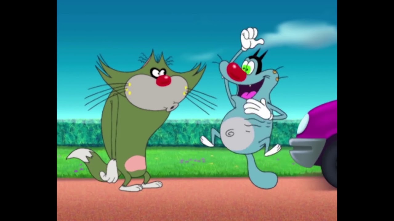 Oggy and the Cockroaches THE MONSTER FRIEND Full Episode - YouTube