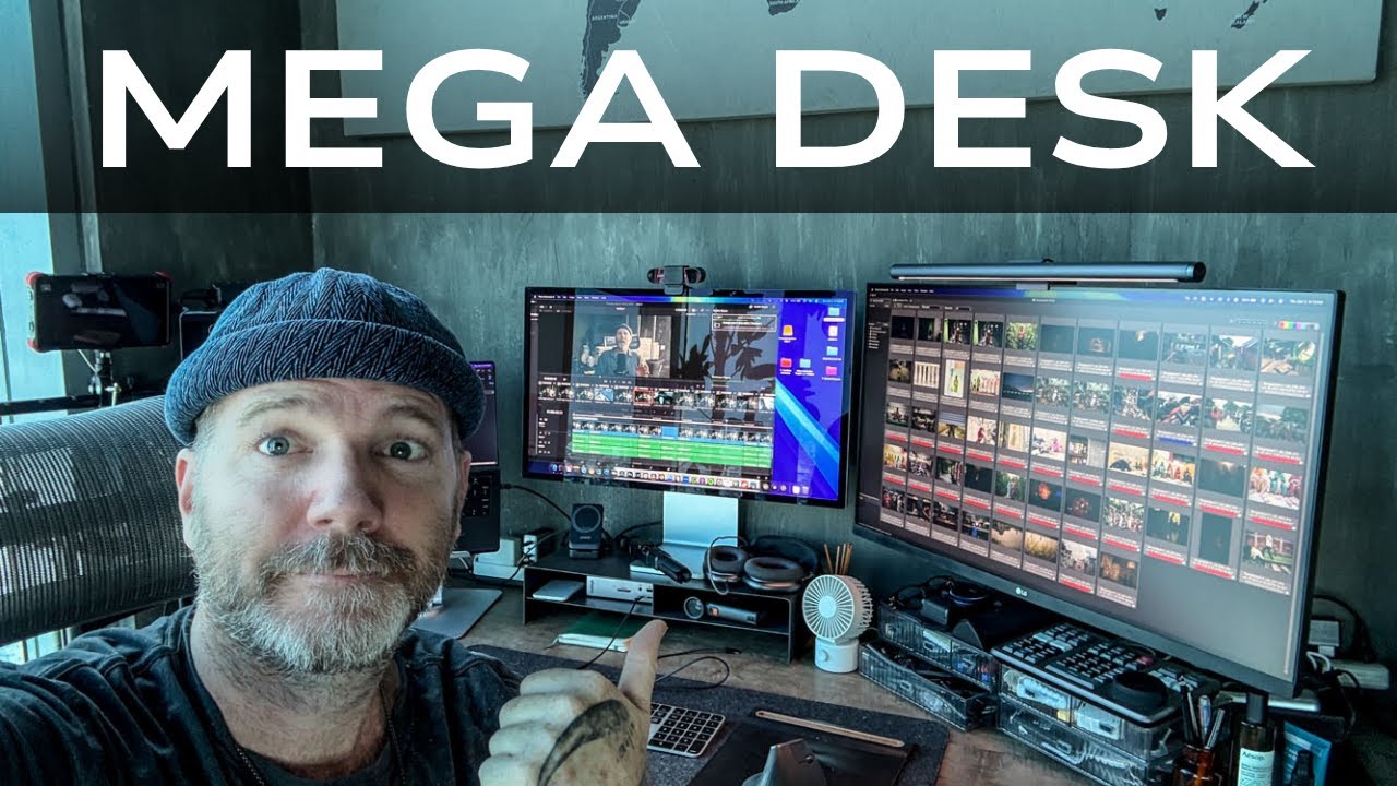 The Best Photography Desk Setup for 2025 (Photographer + YouTuber ...
