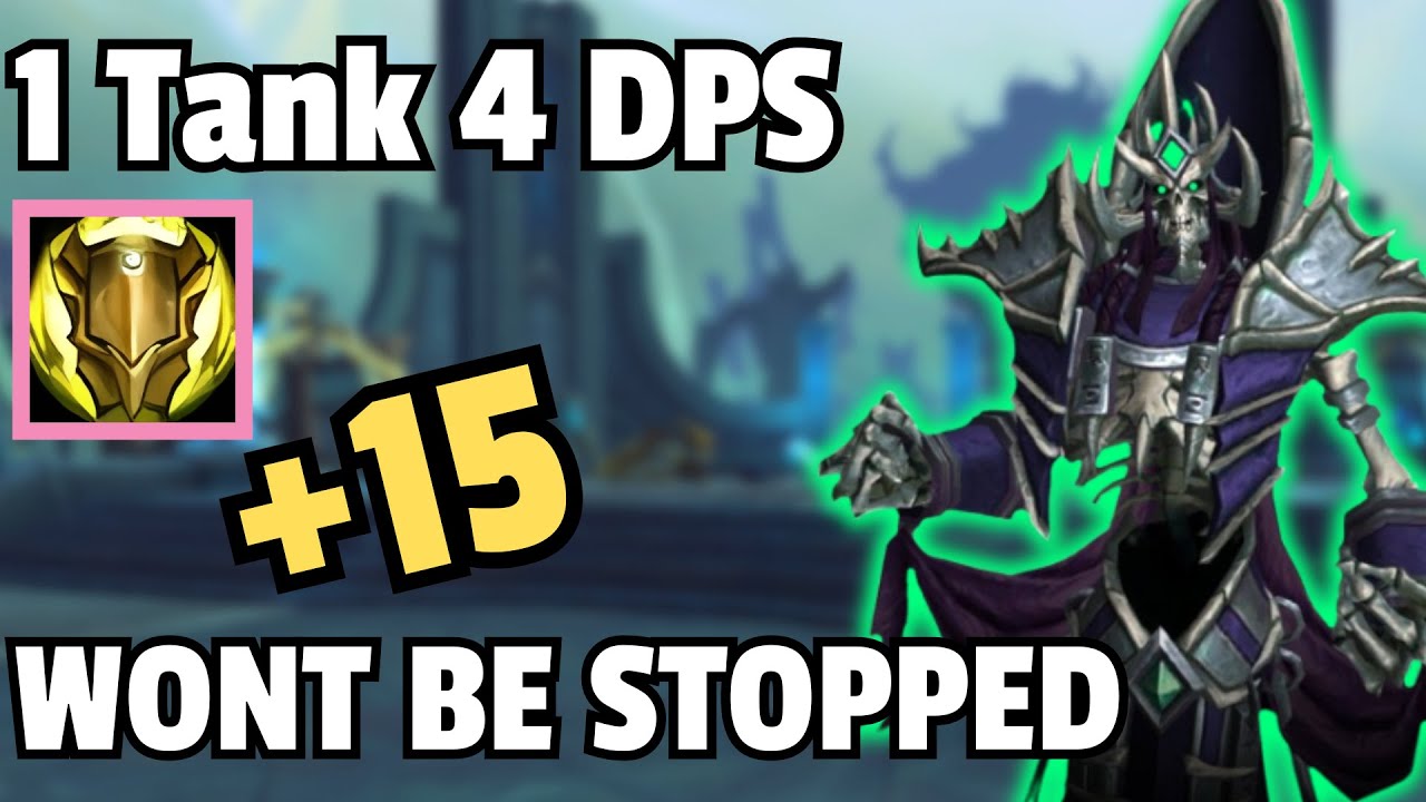 1 Tank 4 DPS vs +15 Necrotic Wake - Zmok Tank PoV - YouTube