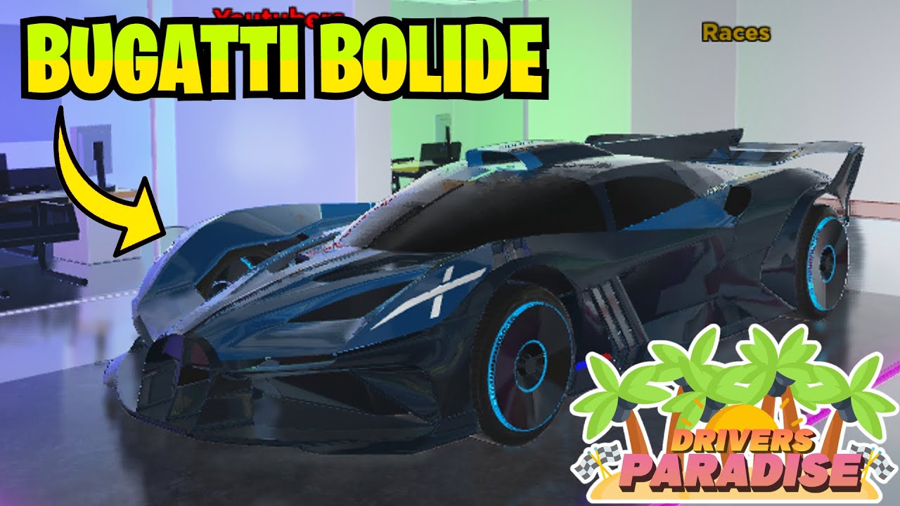 THE BUGATTI BOLIDE IS INSANE IN ROBLOX DRIVERS PARADISE!! - YouTube