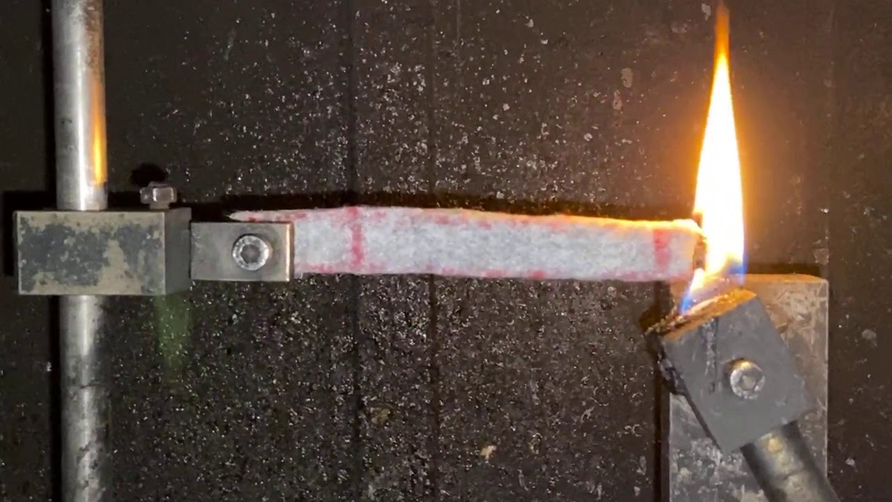 frame test Aluminium hydroxide 20 %w/w - YouTube
