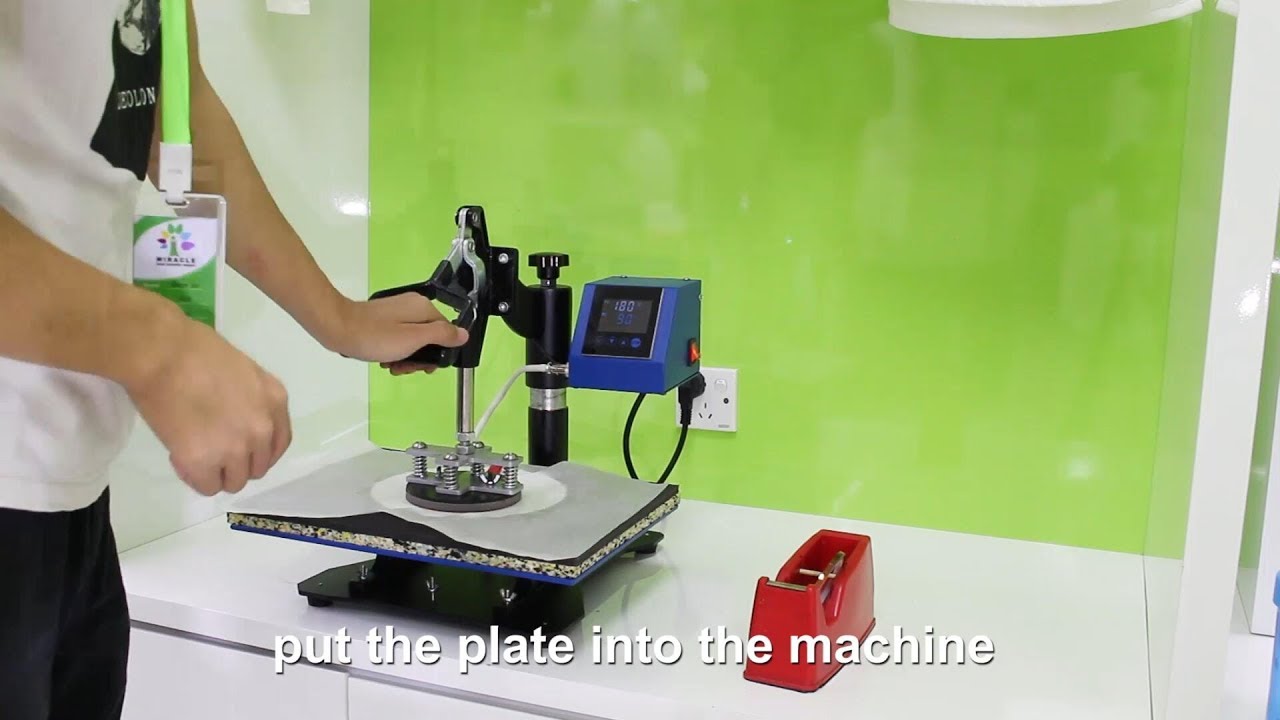 Subli-Mate® 8 in 1 Multi-function combo heat press machine - YouTube